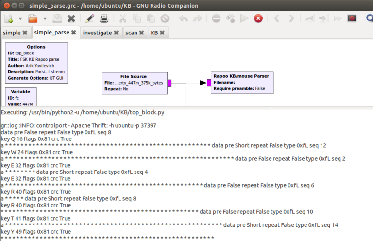 Capturing and reversing wireless keyboard signal | Arik Yavilevich's blog